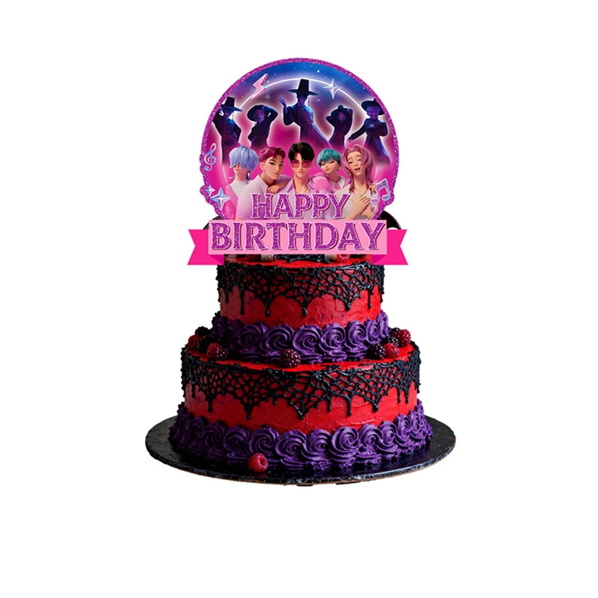 Anime Boy Band Cake Topper | Party Expert