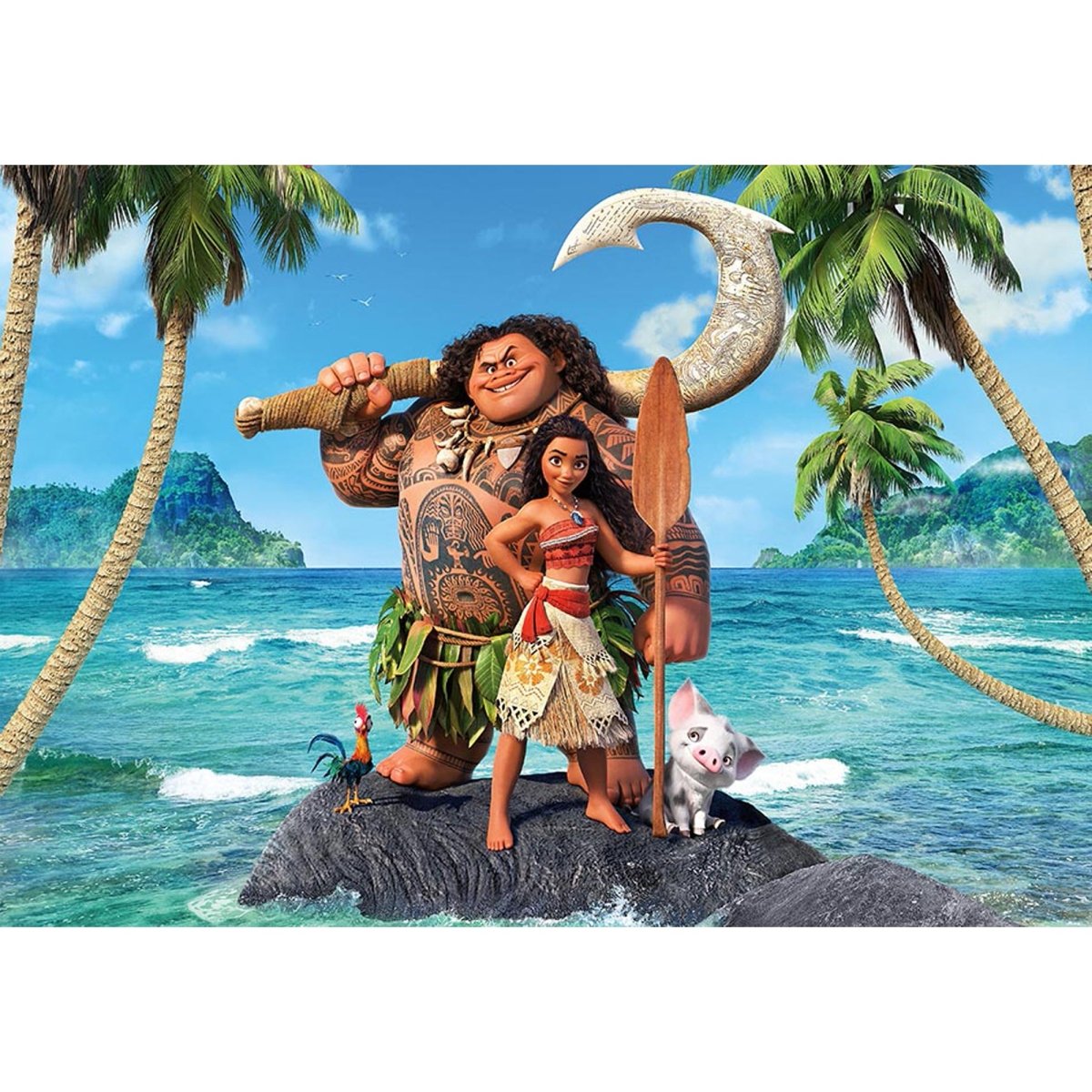 Polynesian Adventurer Birthday Scene Setter | Party Expert