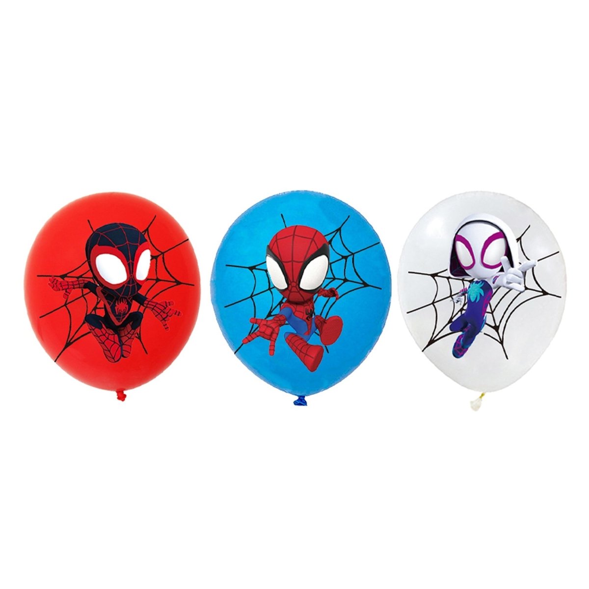 Spidey Birthday Latex Balloons, 12 Inches | Party Expert