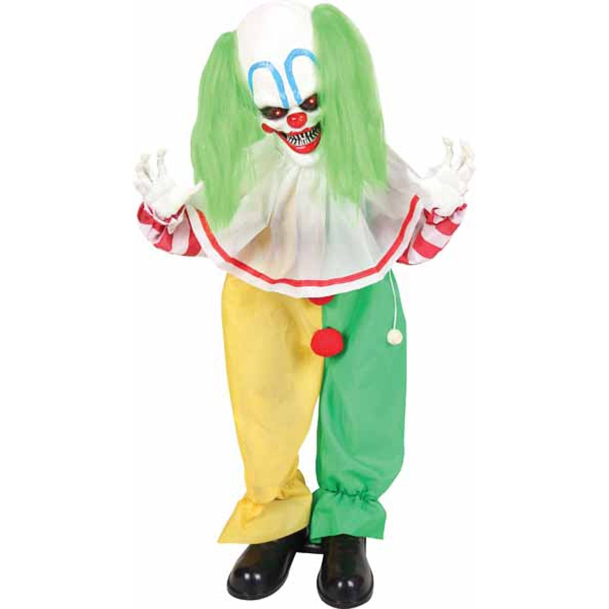 Animated Standing Clown, 36 Inches, 1 Count | Party Expert