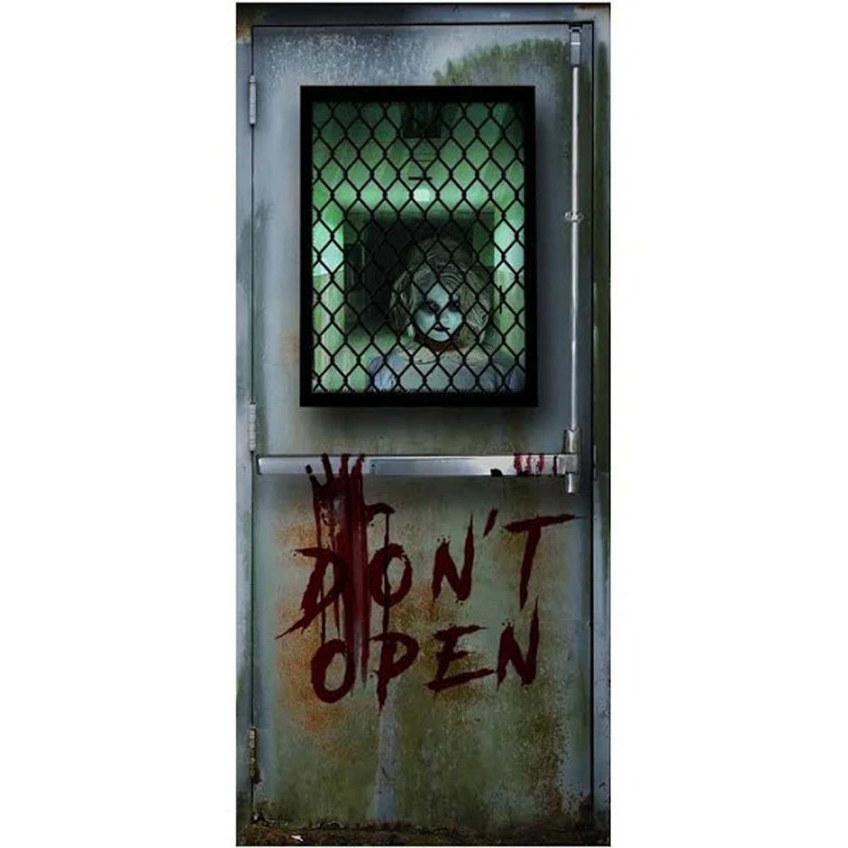 Killer Psycho Fake Door, 71 Inches, 1 Count | Party Expert