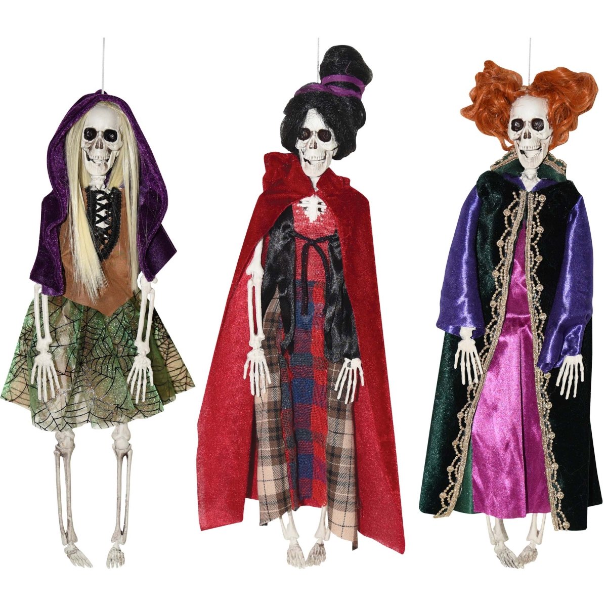 Skeleton Witch, 16 Inches, Assortment, 1 Count | Party Expert