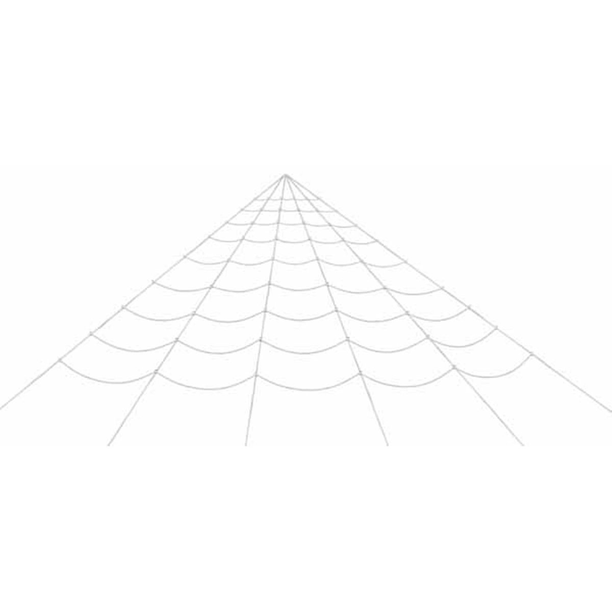 White Spider Web, 288 Inches, 1 count | Party Expert