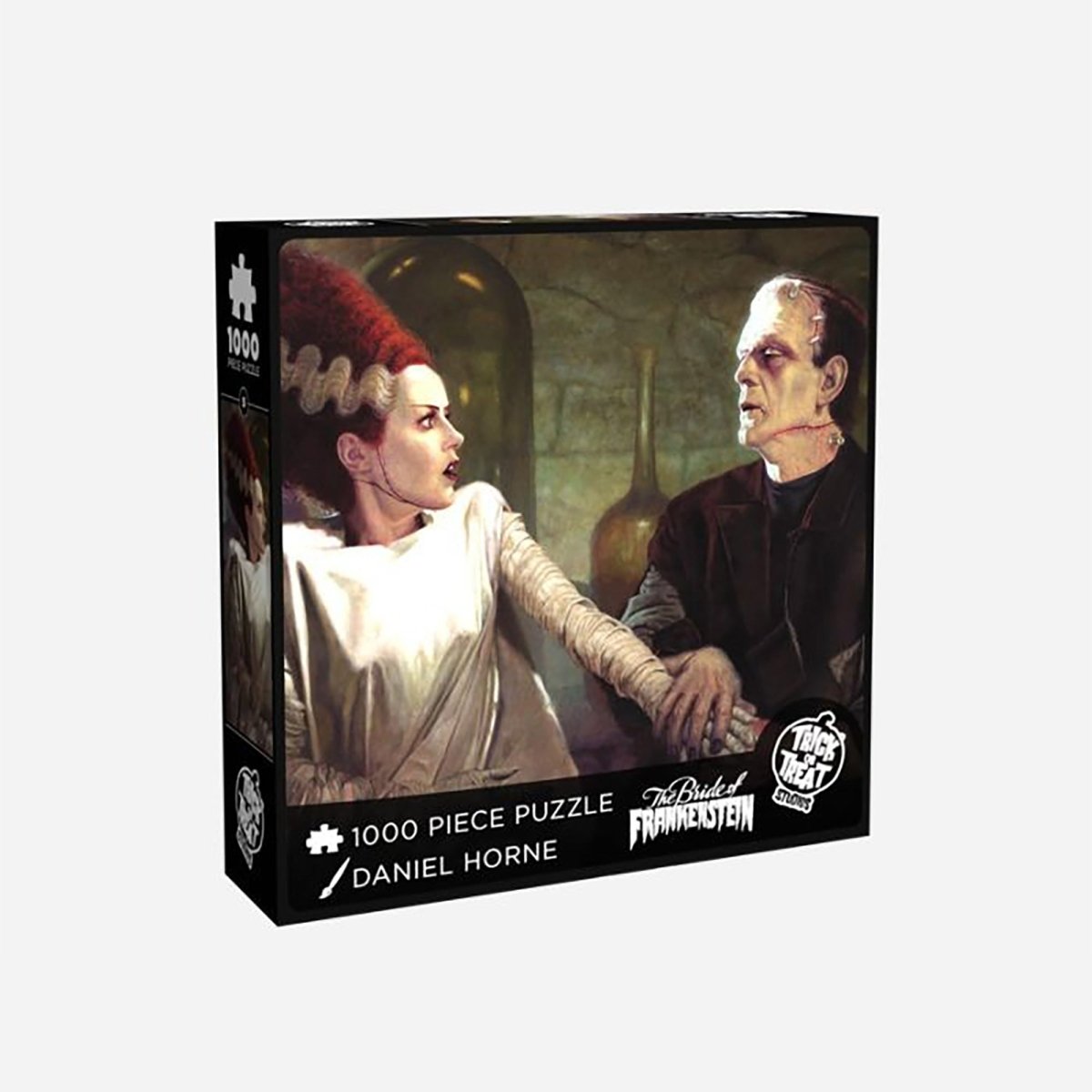 Frankenstein With Bride Puzzle, 1000 Pieces, 1 Count | Party Expert