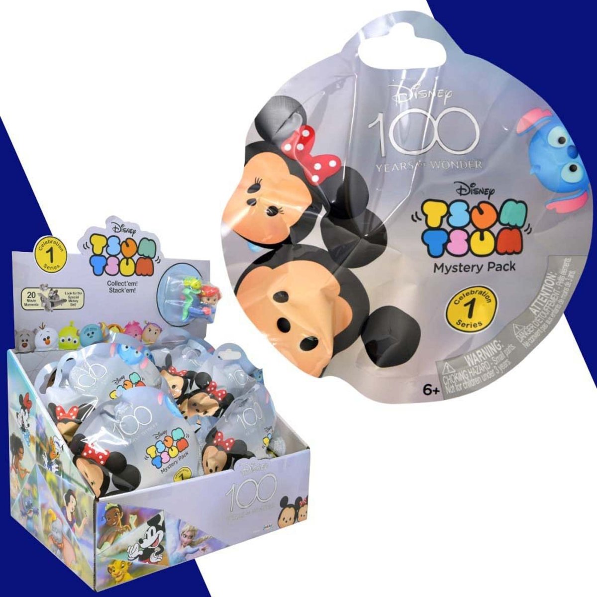 Disney 100 Tsum Tsum Mystery Pack, Assortment, 1 Count | Party Expert