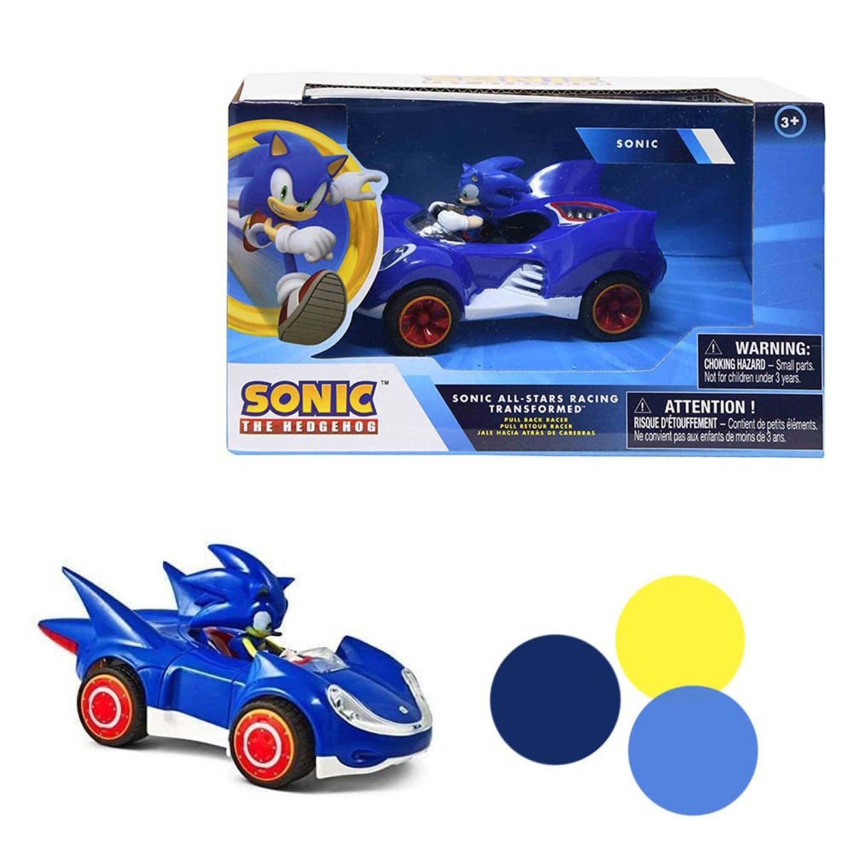 Sonic the Hedgehog Racing Car, 1 Count | Party Expert