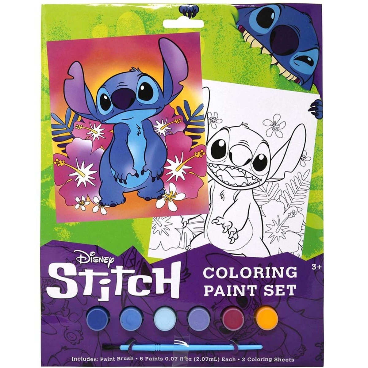 Stitch Coloring Paint Set, 1 Count | Party Expert