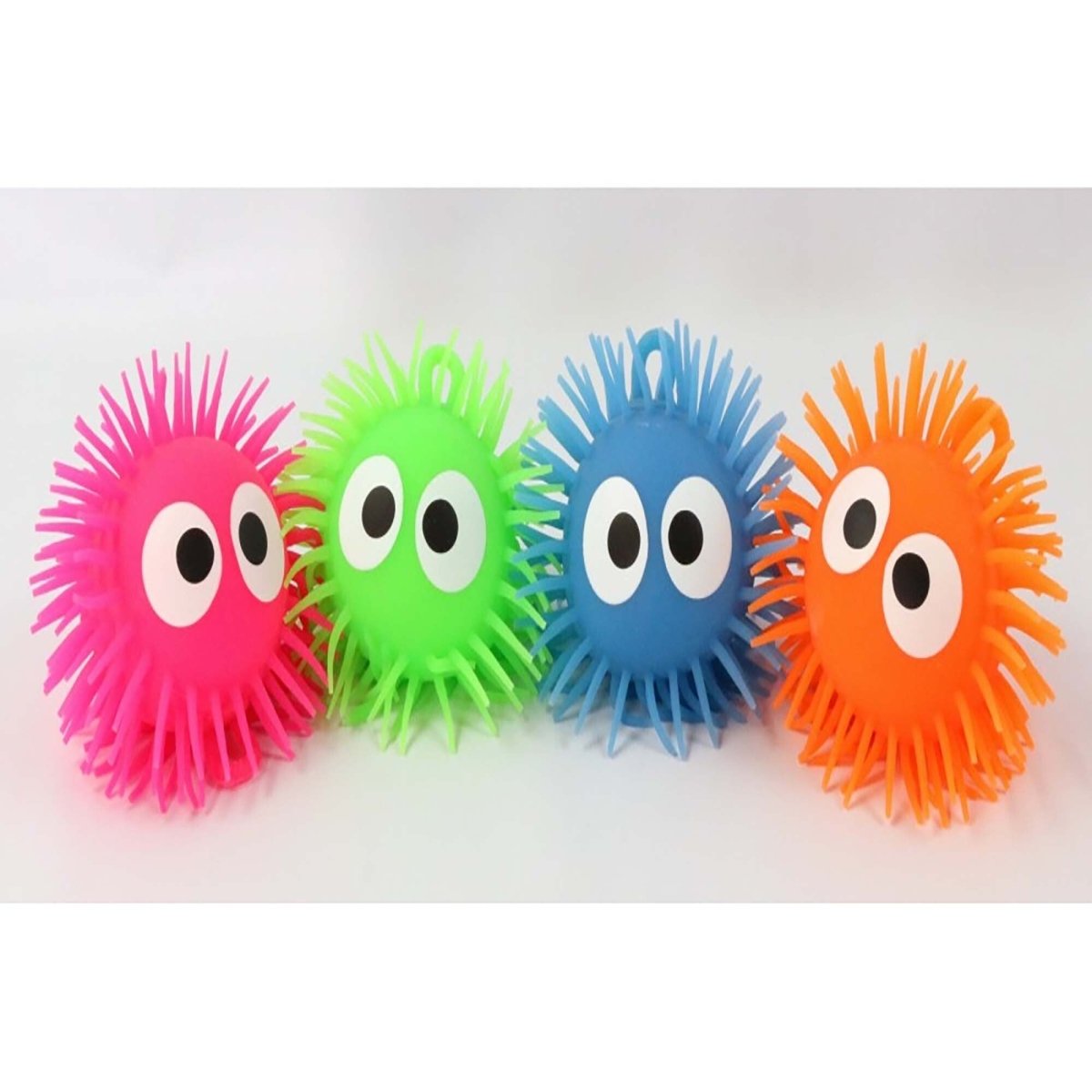 Flashing Puffer With Eyes, 4 Inches, Assortment | Party Expert