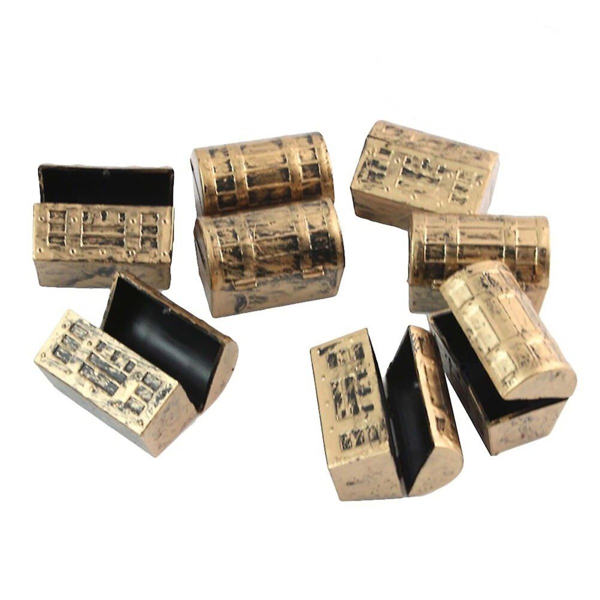 Mini Pirate Treasure Chests, 12 Count | Party Expert