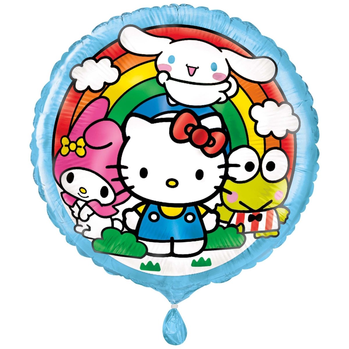 Hello Kitty and Friends Birthday Round Foil Balloon | Party Supplies ...