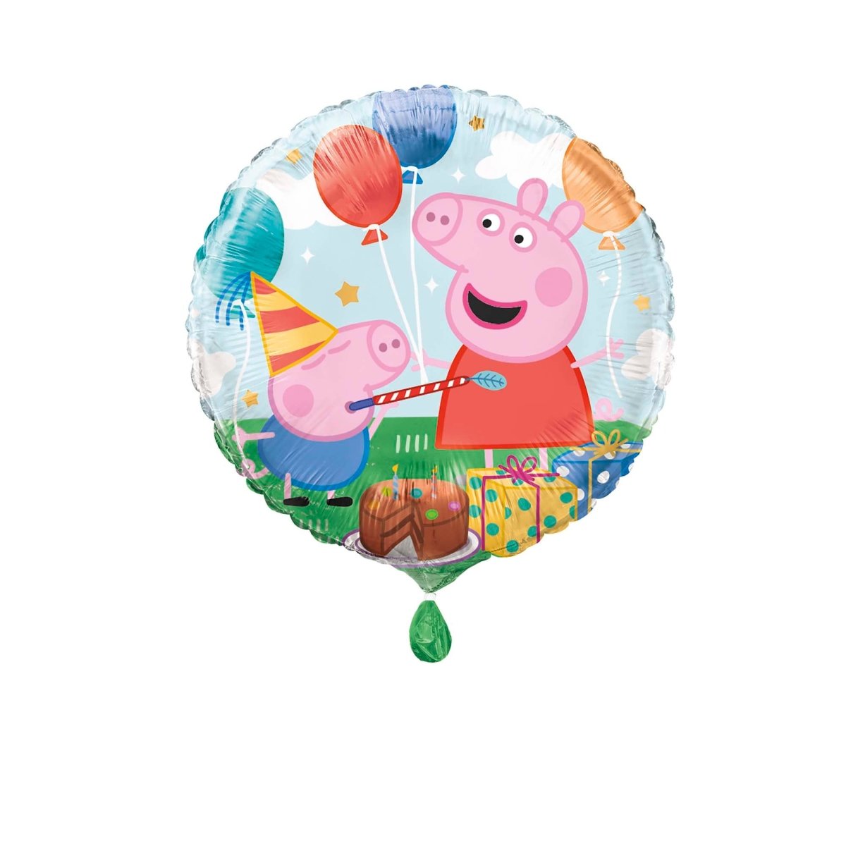 Peppa Pig Birthday Round Foil Balloon, 18 Inches | Party Supplies ...