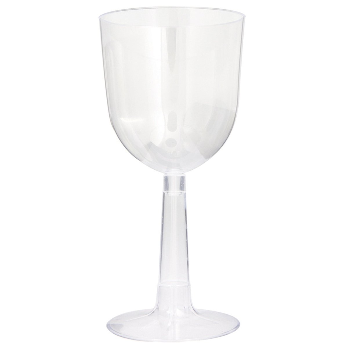 Clear Plastic Wine Glasses, 12 Oz, 4 Count | Party Expert