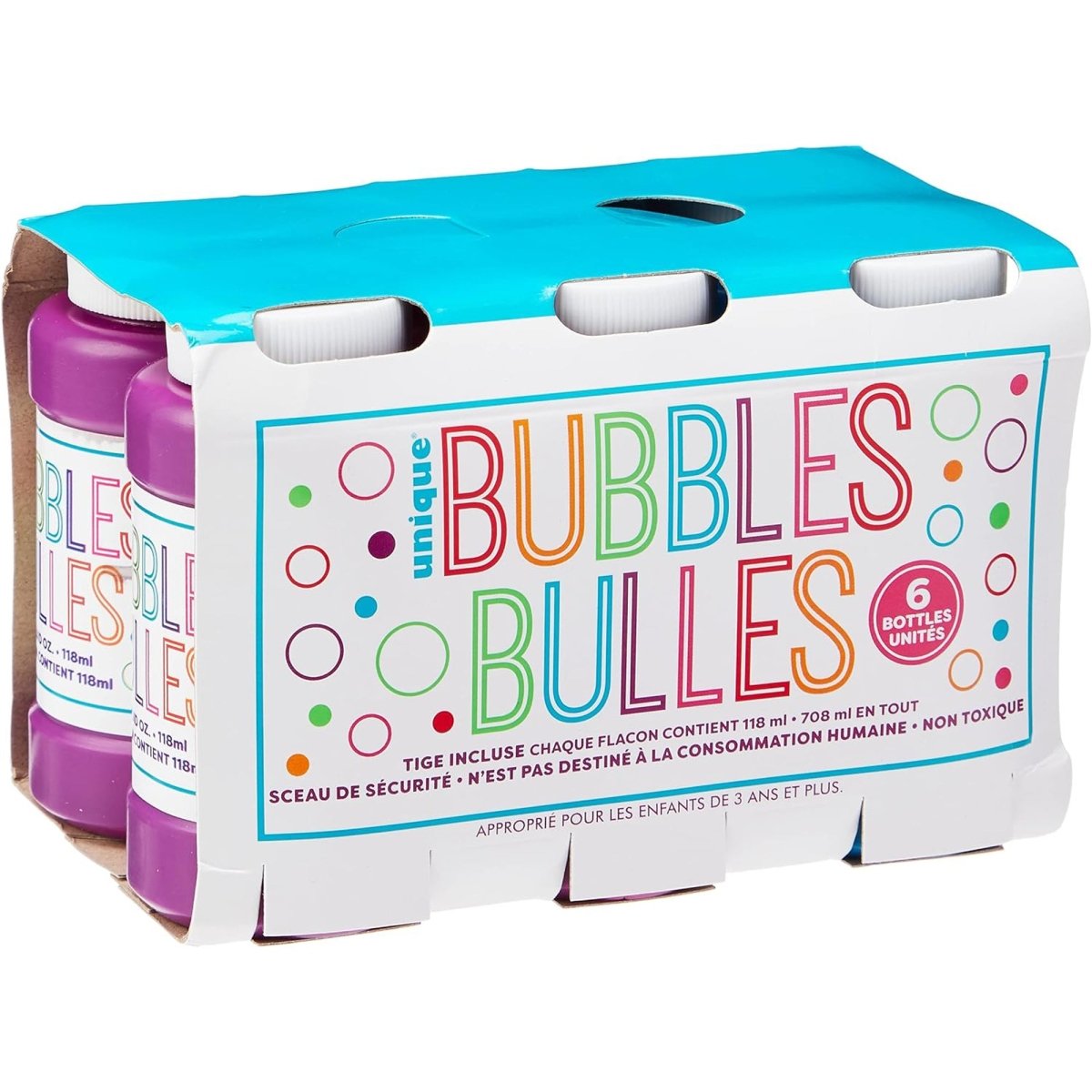 Bubbles, 4 oz, 6 Count | Party Expert