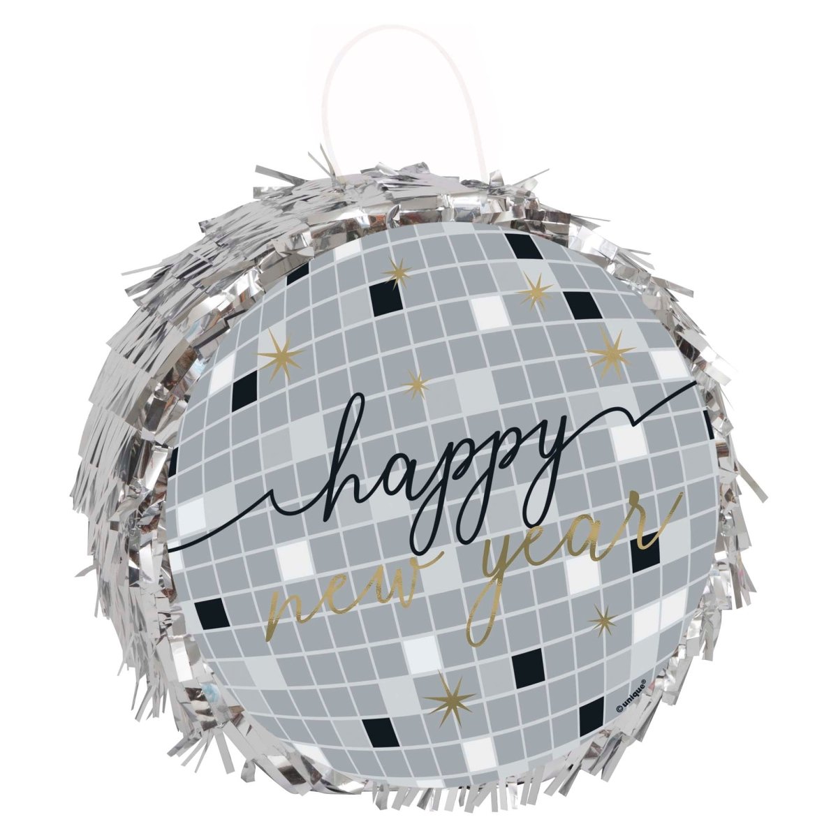 Disco New Year's Disco Ball Mini Favour Piñata, 1 Count | Party Expert