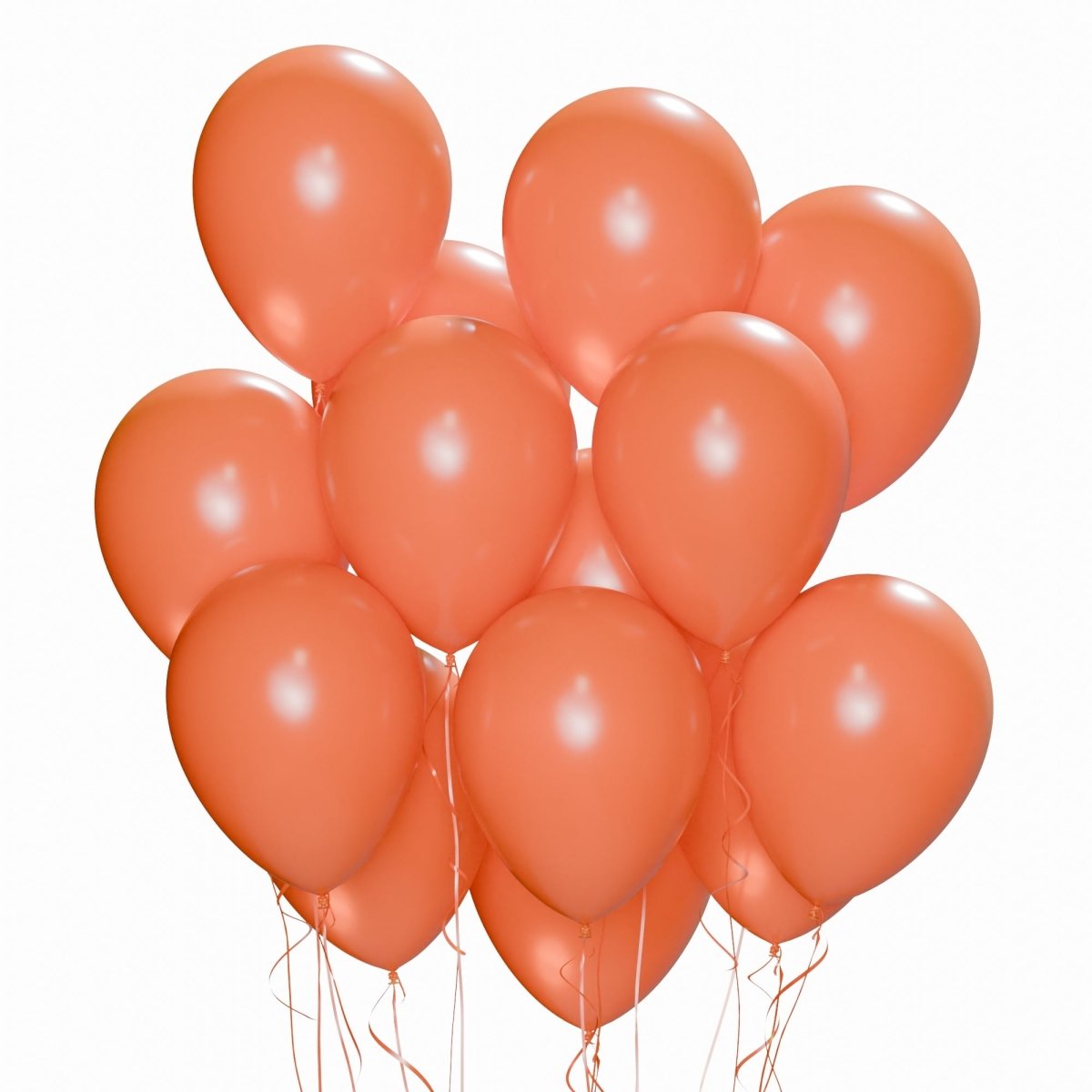 Ballon en latex corail, 12 pouces, 15 unités – Party Expert