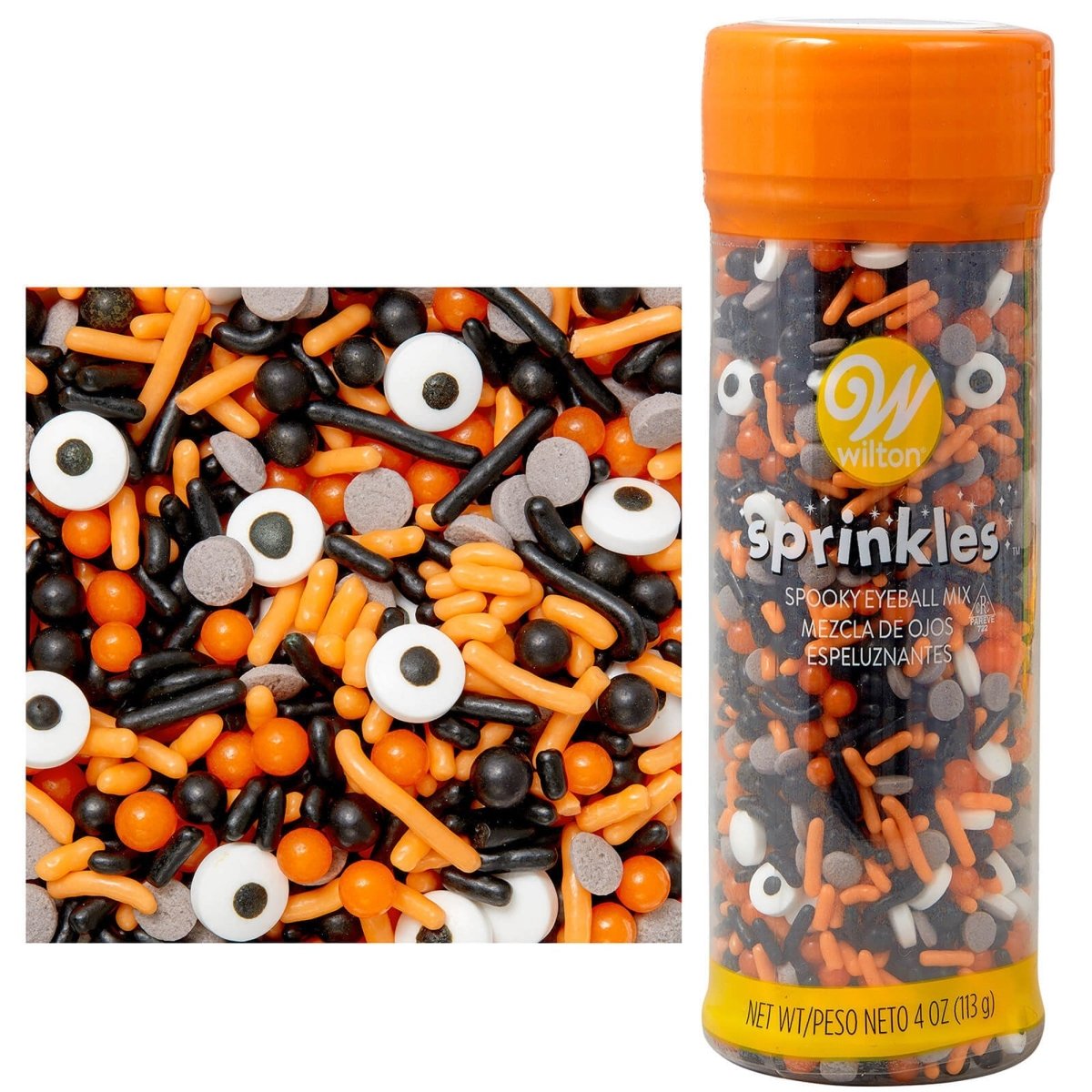Halloween Sprinkle Mix Eyeballs, 4 Oz | Party Expert