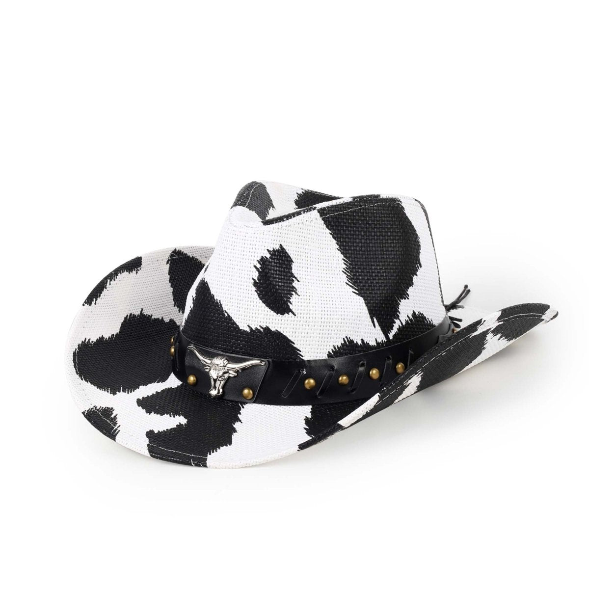 Cow Print Deluxe Cowboy Hat for Adults | Party Expert