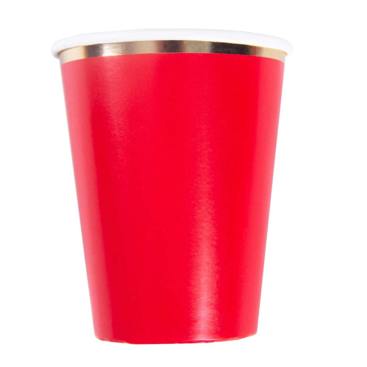 Apple Red Paper Cups, 9 oz, 8 Count | Party Supplies – Party Expert