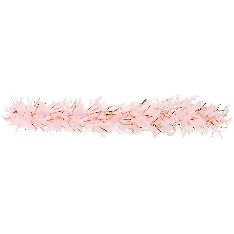 Pink Tinsel Bachelorette Boa | Party Expert