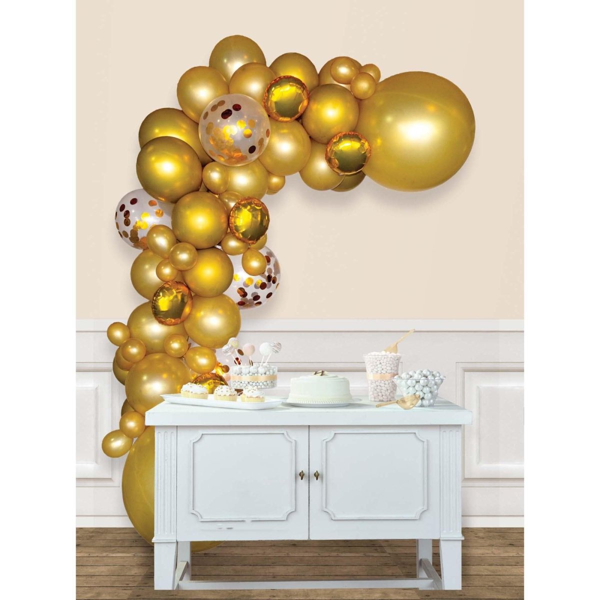 Buy Gold Balloon Garland Kit | Party Expert
