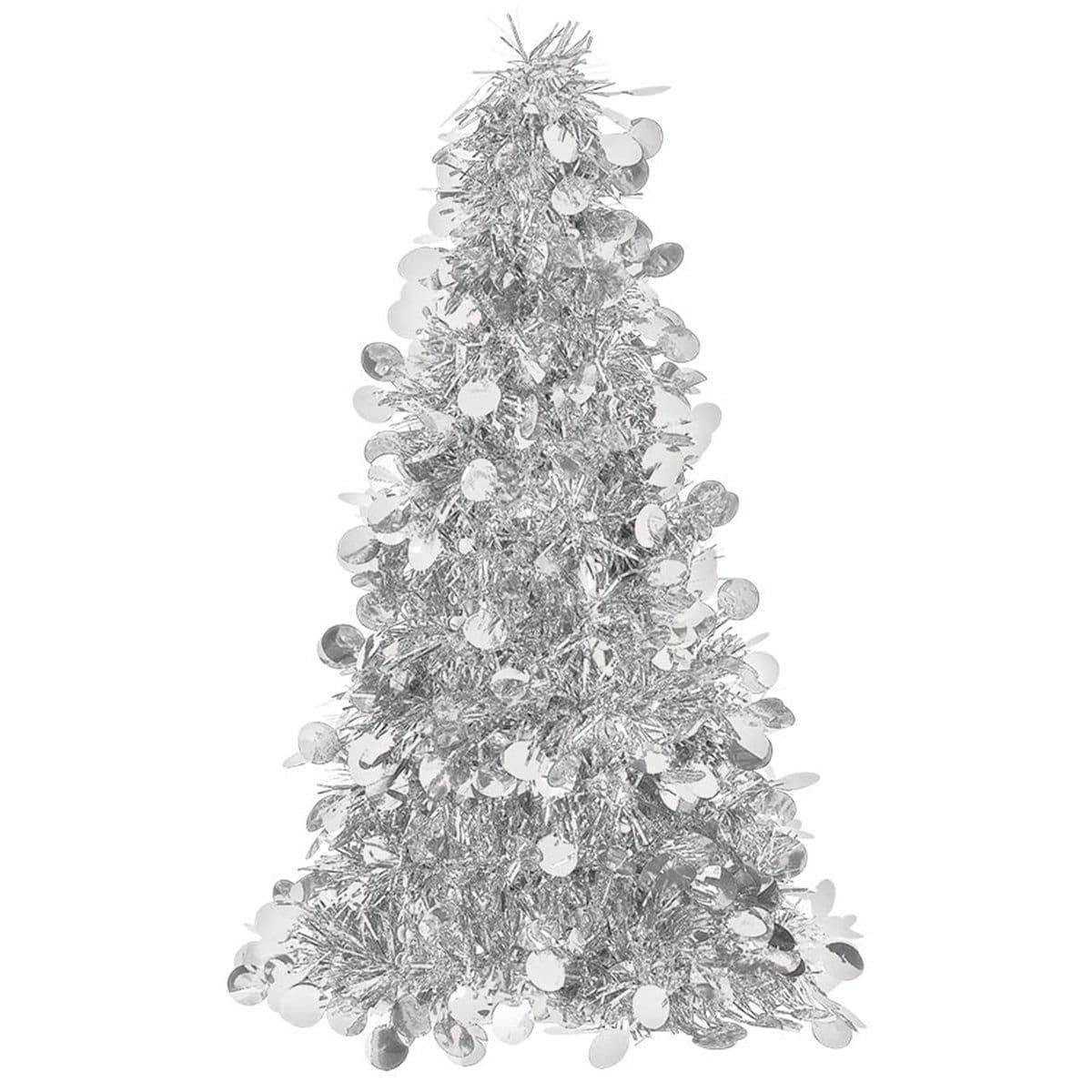 Buy Holiday Centerpiece - Christmas Tree - Silver | Party Expert