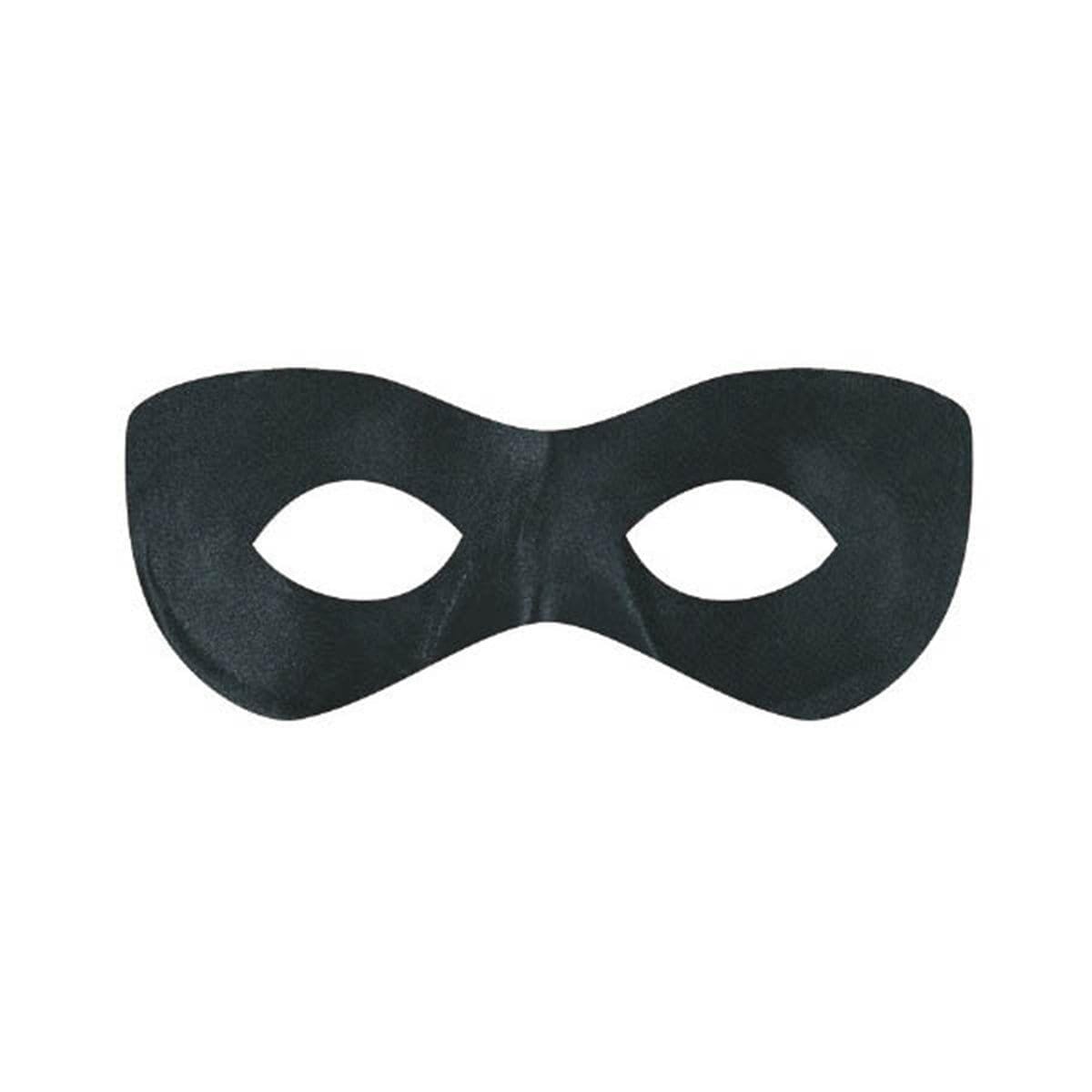 Black Super Hero Mask for Adults | Party Expert