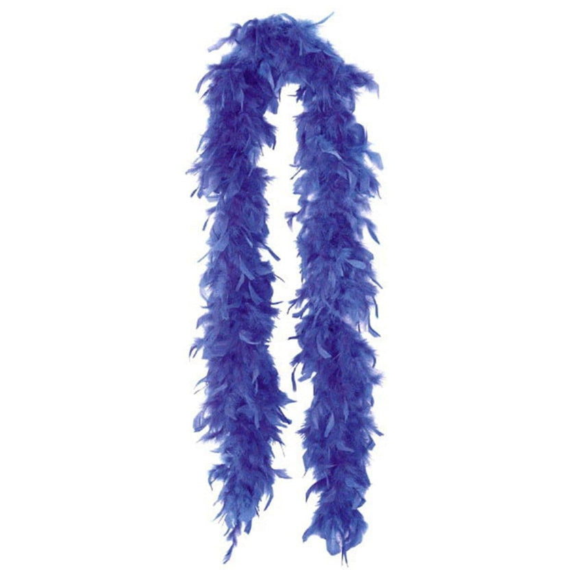 Blue Feather Boa | Party Expert