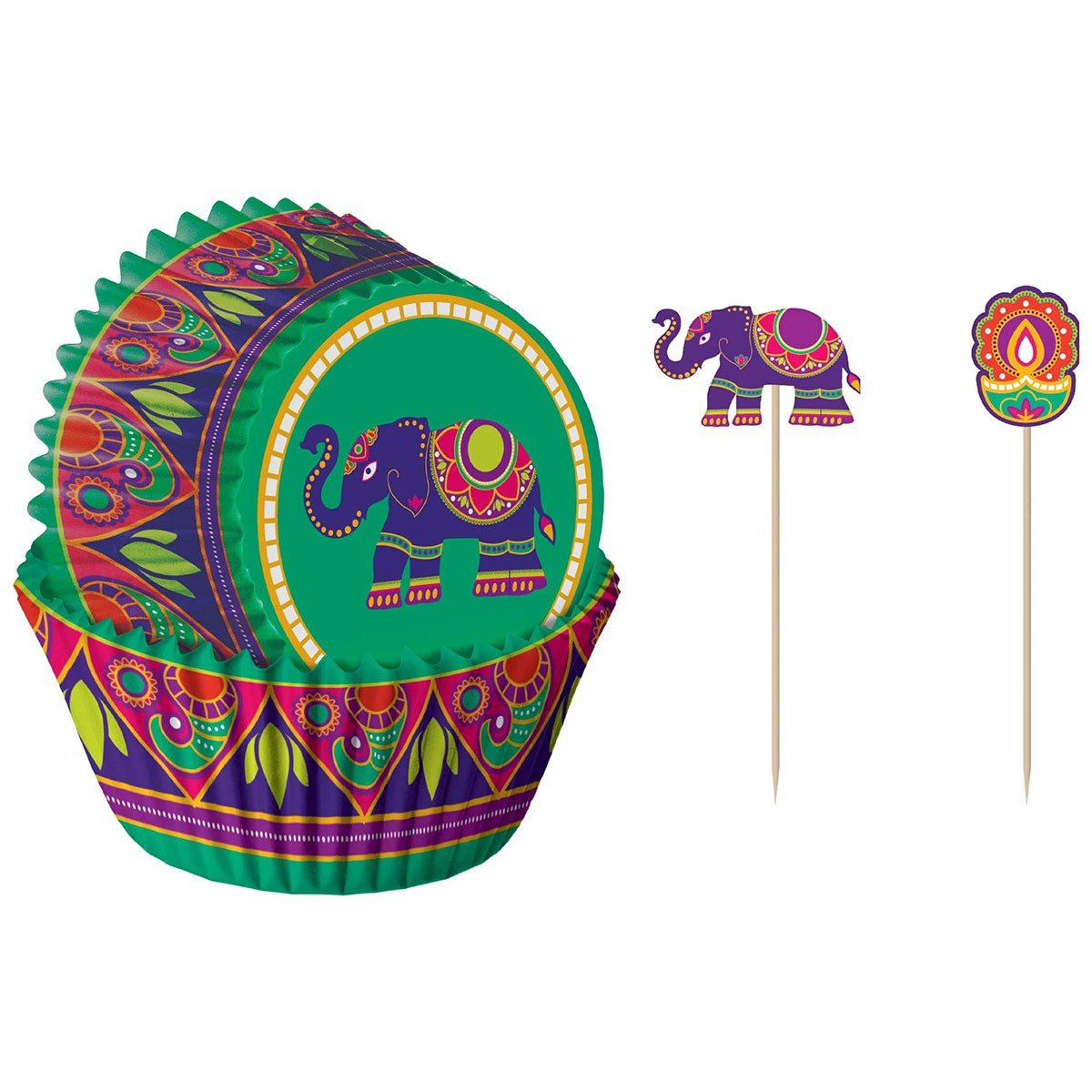 Diwali Cupcake Baking Set – Party Expert