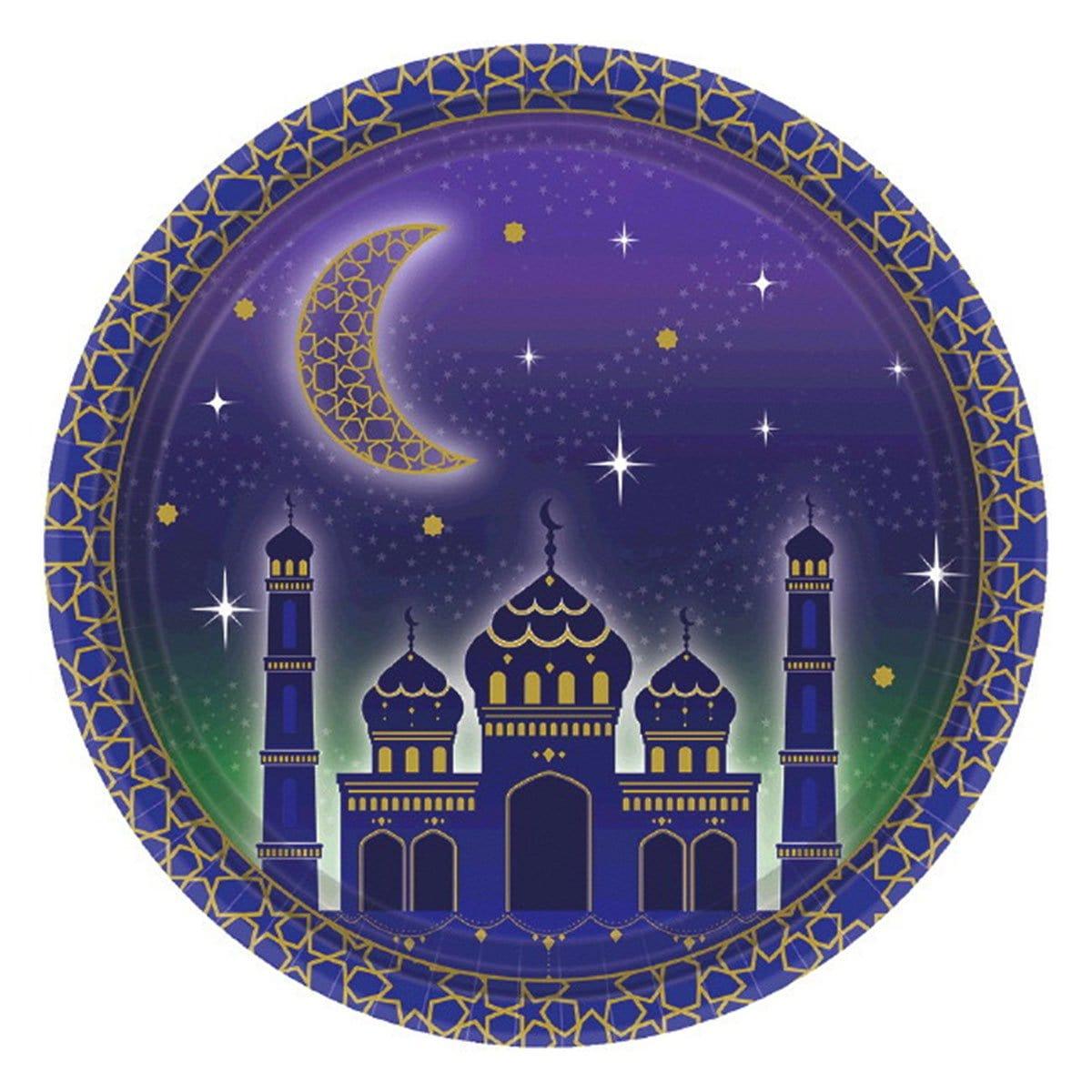 Eid Celebration - Plates 7 in. 8/pkg – Party Expert