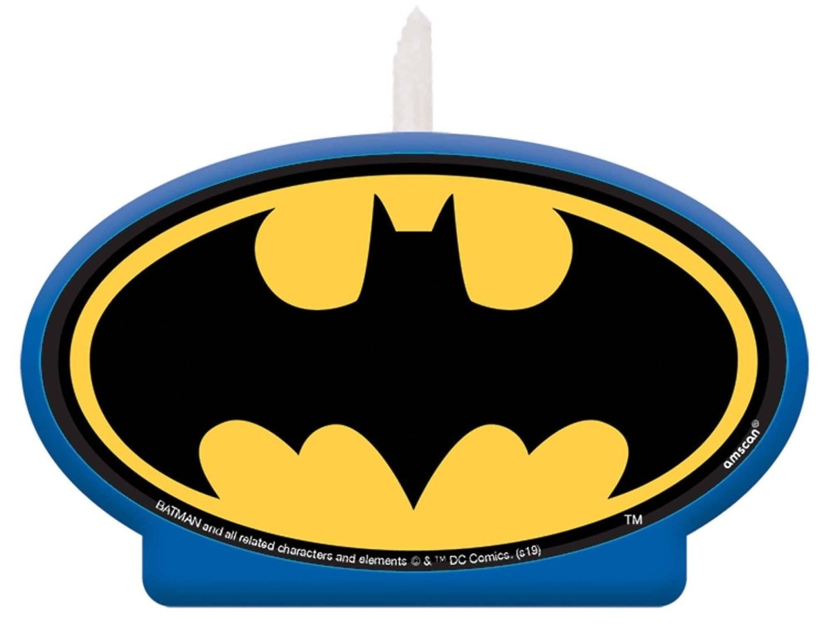 Batman Emblem Candle | Party Supplies – Party Expert