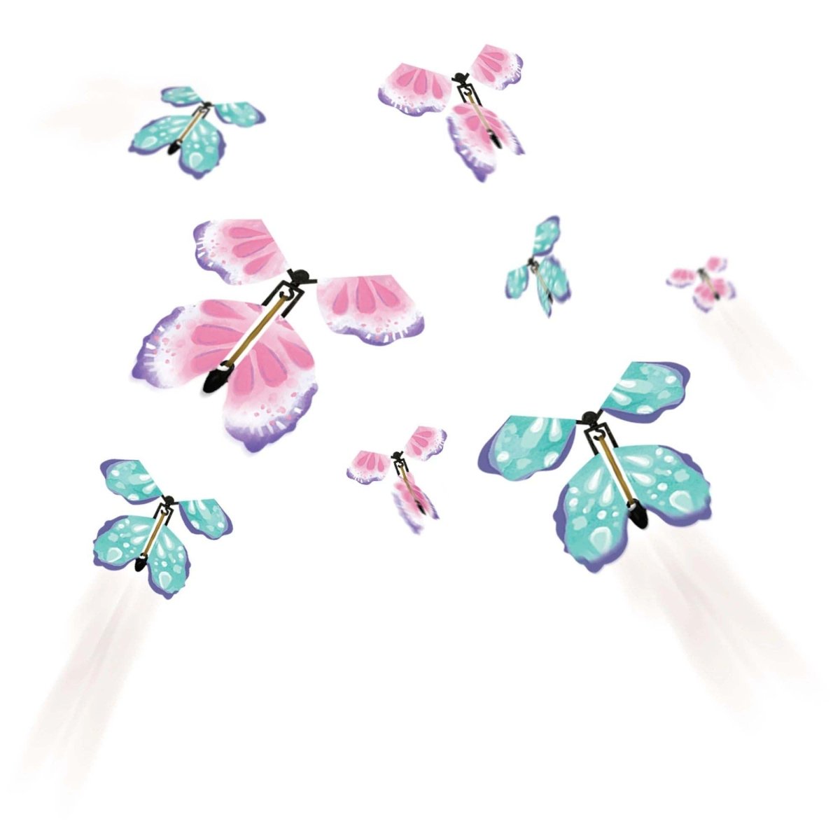 Flutter Party Flapping Flyers, 9 Count | Party Supplies – Party Expert