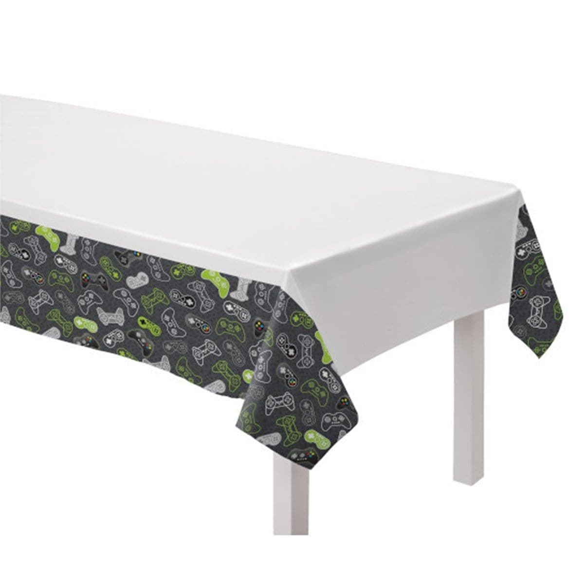 Level Up Gamer Birthday Tablecover | Party Supplies – Party Expert
