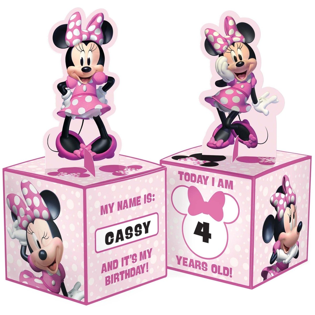 Minnie Mouse Forever Table Centerpiece Decoration Kit | Party Supplies ...