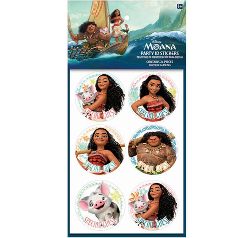Moana Stickers | Party Supplies – Party Expert