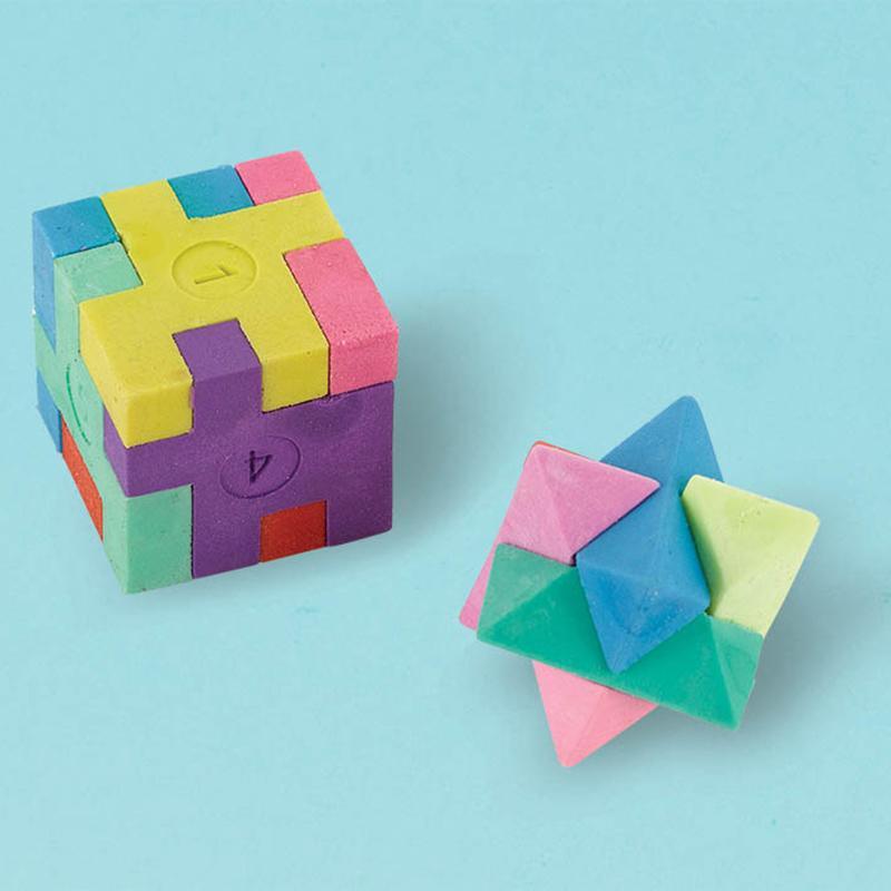 Puzzle Cube Erasers for Kids | Party Supplies – Party Expert