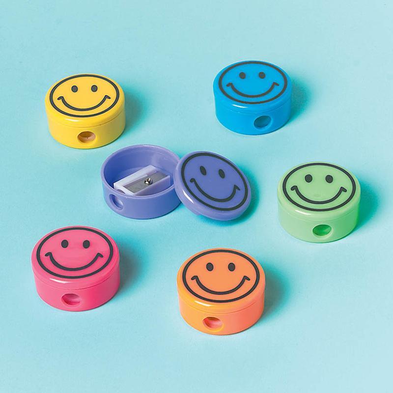 Smiley Pencil Sharpeners for Kids | Party Supplies – Party Expert
