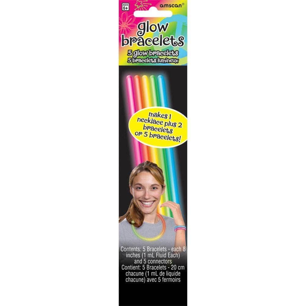 Neon Doodle Glow Sticks 8 In. 5/pkg. – Party Expert