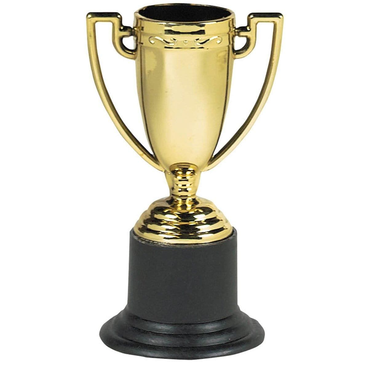 Mini plastic trophy, 8 per package – Party Expert