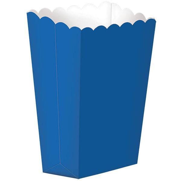 Popcorn Box - Bright Royal Blue 5/pkg. – Party Expert