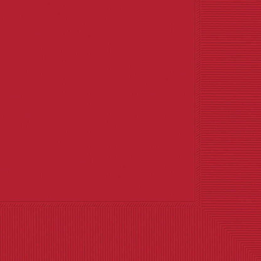 Apple Red Dinner Napkins, 40 Count | Party Expert