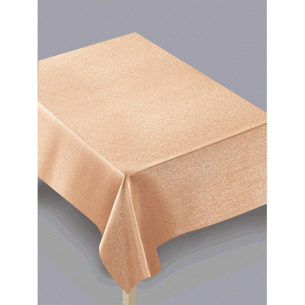 Metallic Tablecloth - Rose Gold – Party Expert