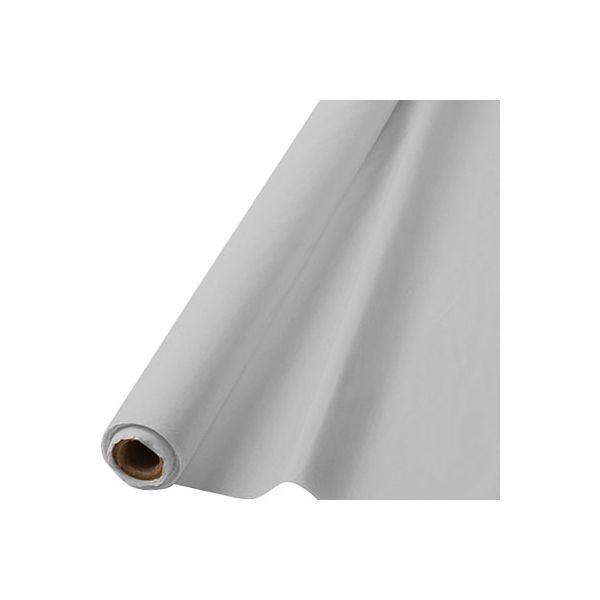 Plastic Tablecover Roll - Silver – Party Expert