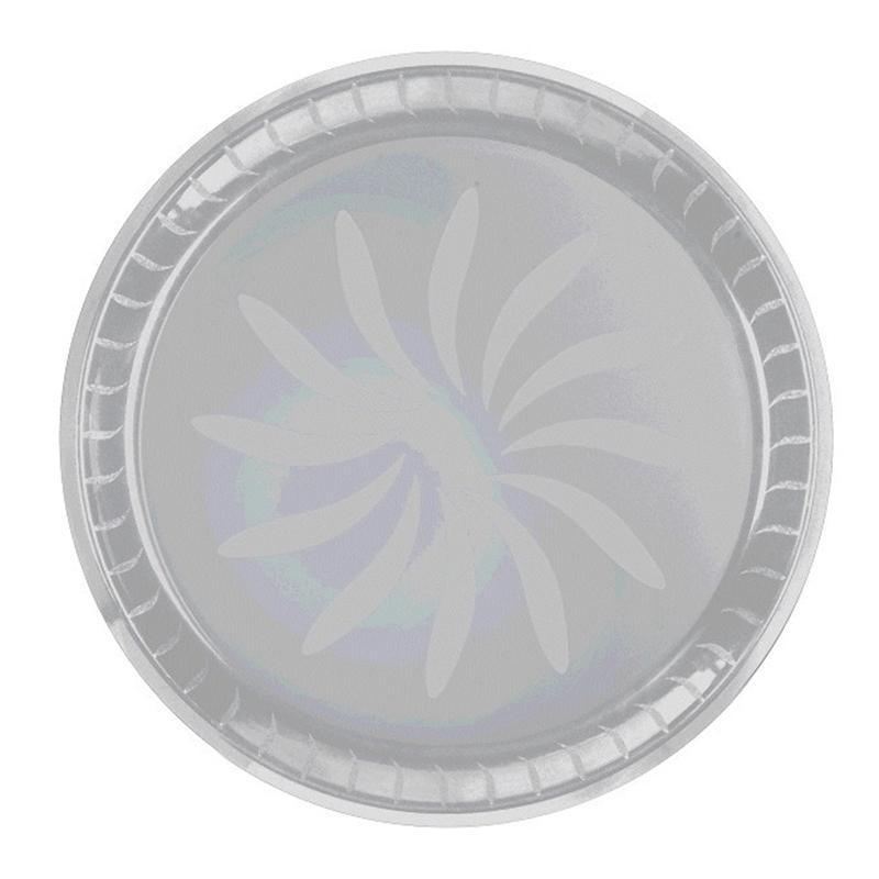 Round Plastic Platter 16 In. - Silver – Party Expert