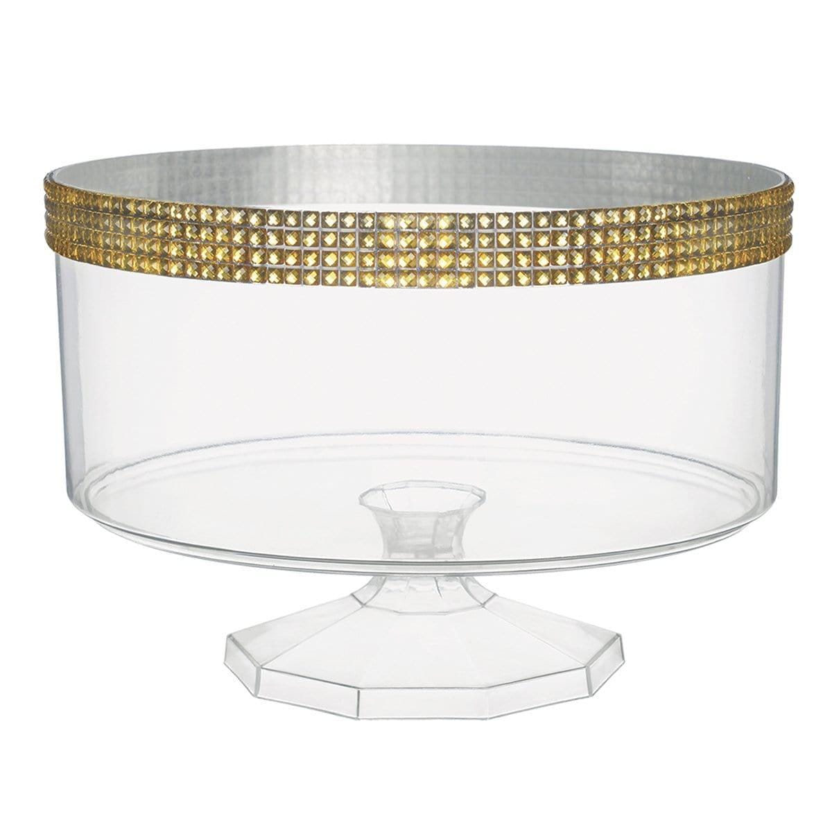 Small Trifle Container with Gold Gems | Party Expert