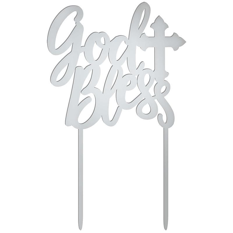 Déco. Gâteau God Bless – Party Expert