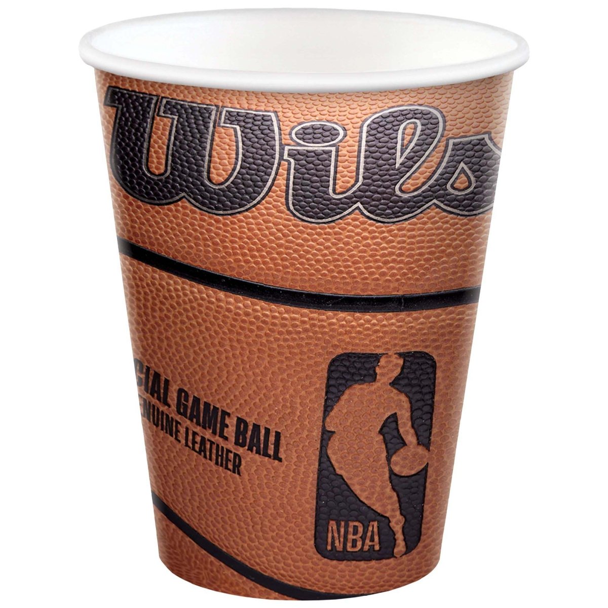 Basketball NBA party paper cups, 9 Oz, 18 Count | Party Expert