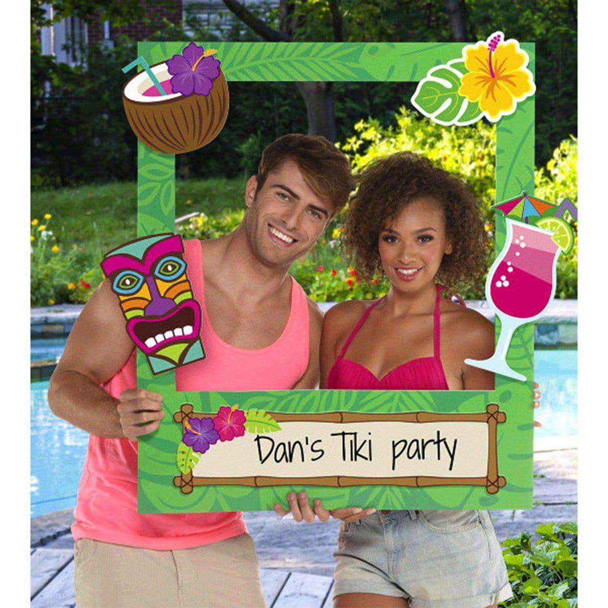 Tiki Giant Frame Photo Booth Prop | Party Expert