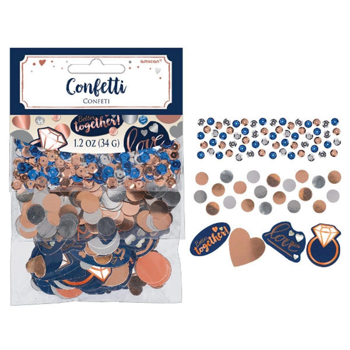Navy Bride - Confetti – Party Expert