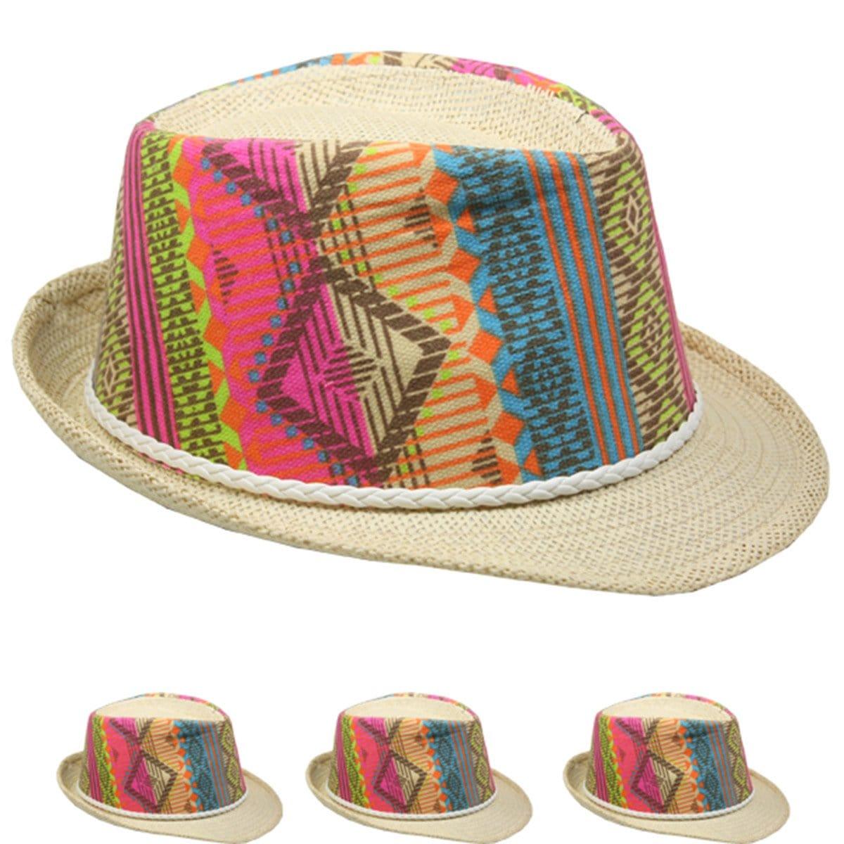 Colorful Fedora Hat for Adults | Party Expert
