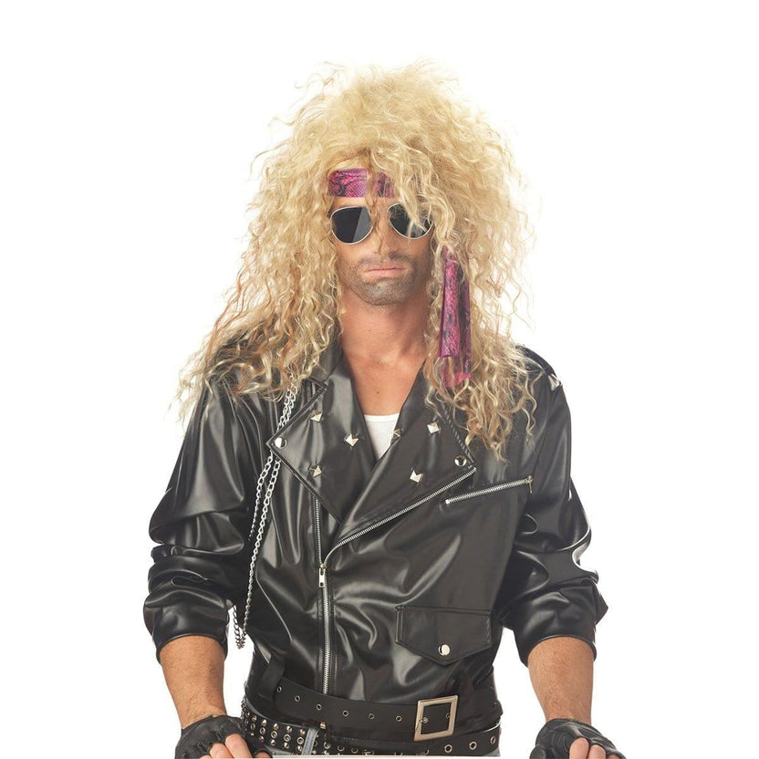 Heavy Metal Rocker Wig for Men | Party Expert